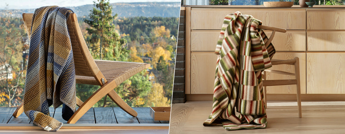 Norwegian Wool Blankets & Throws Collection – FJØRN Scandinavian