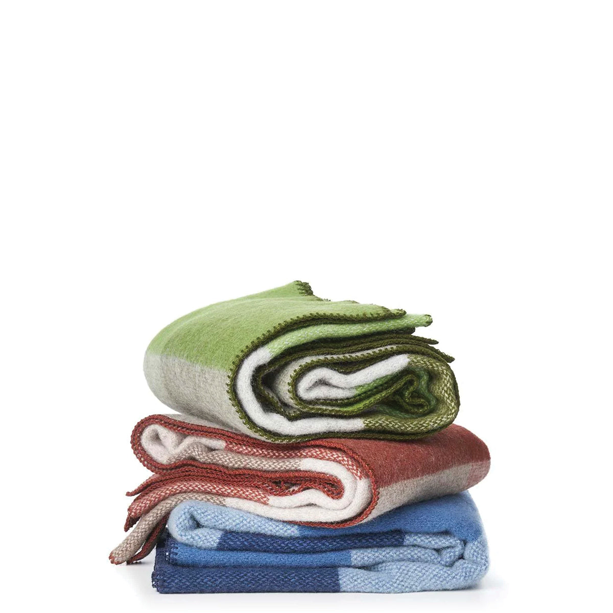 Block Brushed Lambswool Throw, Three Color Variants – FJØRN Scandinavian