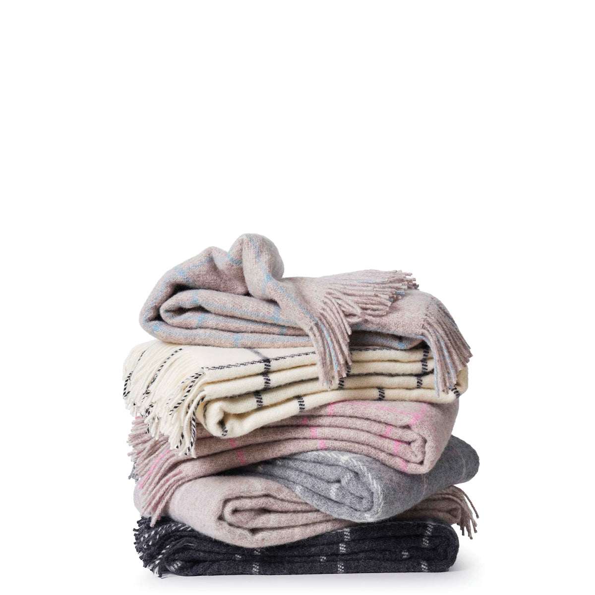 Vinga Brushed Lambswool Throw, Six Color Variants – FJØRN Scandinavian