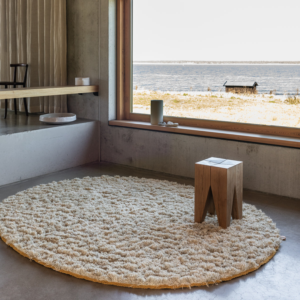 Ålegræs Hand-Tufted Wool & Linen Oval Rug, Six Color Variants – FJØRN ...