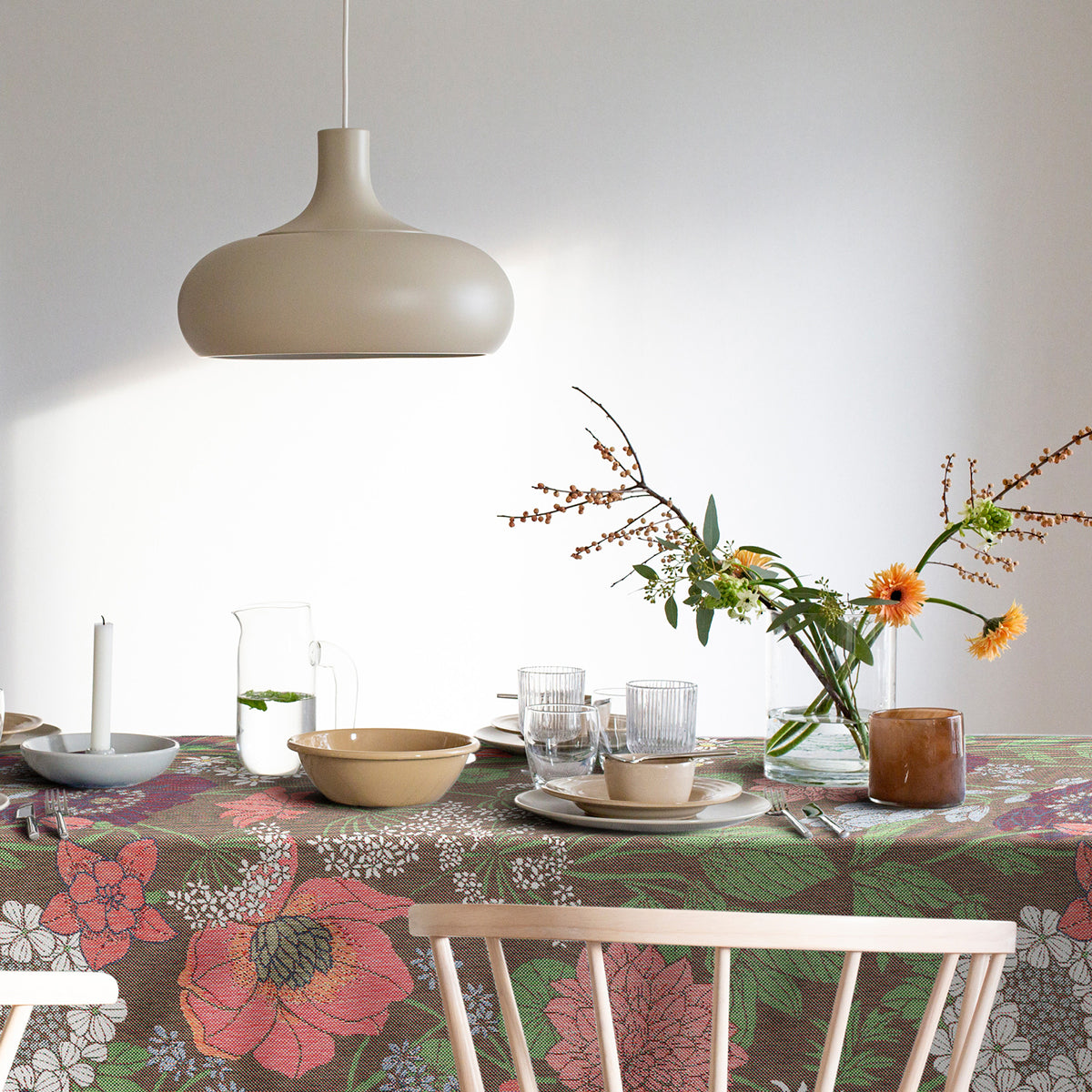Blomsterfång Organic Cotton Woven Table & Kitchen Textiles Collection ...