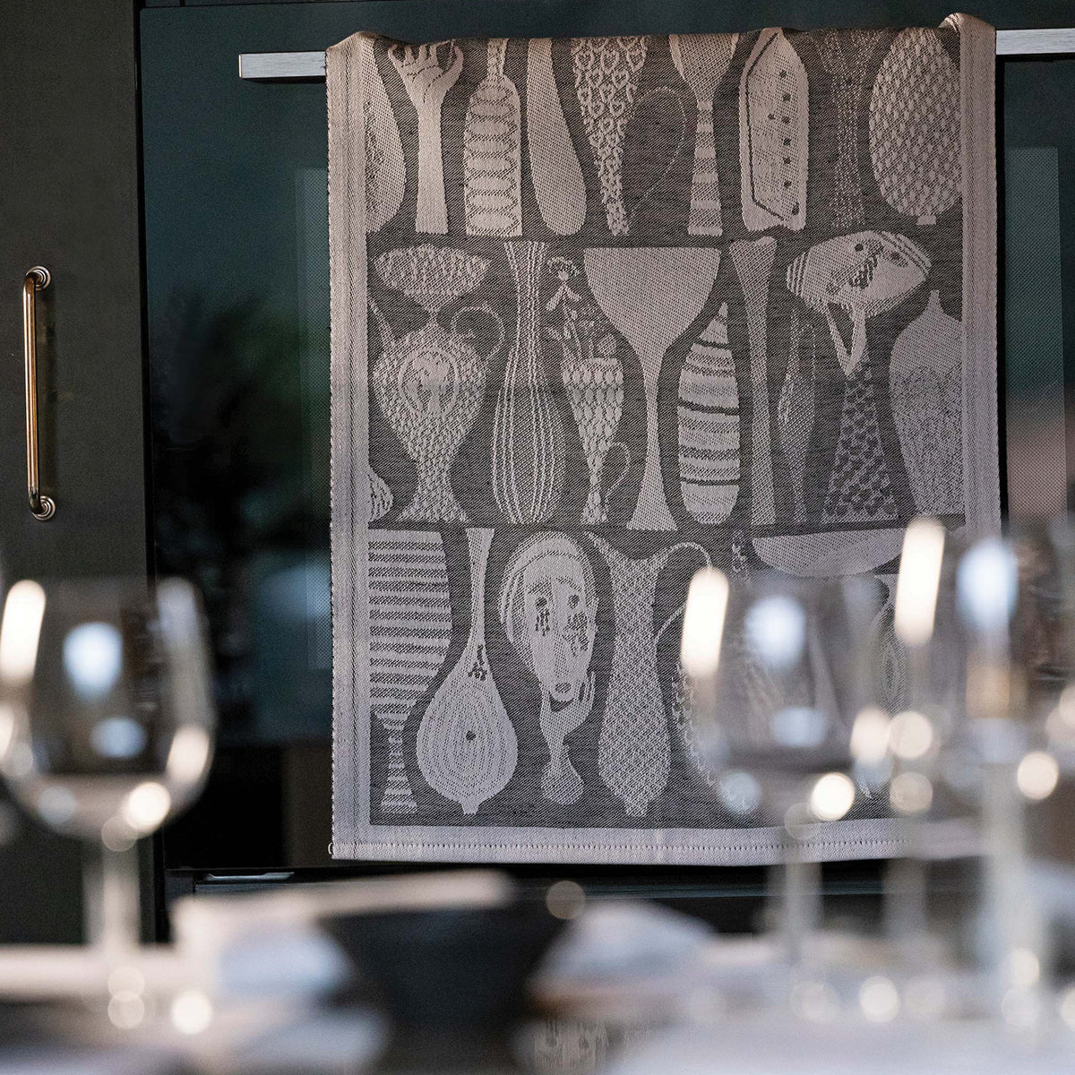 Pottery Woven Organic Cotton / Linen Table & Kitchen Textile Collection ...