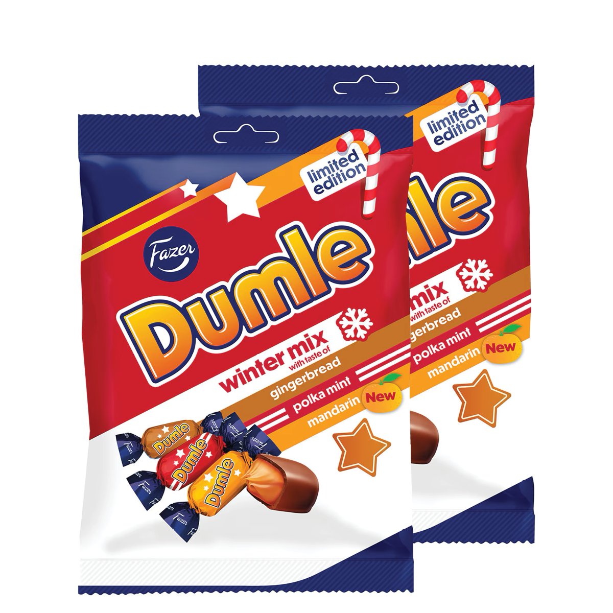 Fazer Dumle Limited Edition Winter Mix Flavors Bag - Set of 2 – FJØRN ...