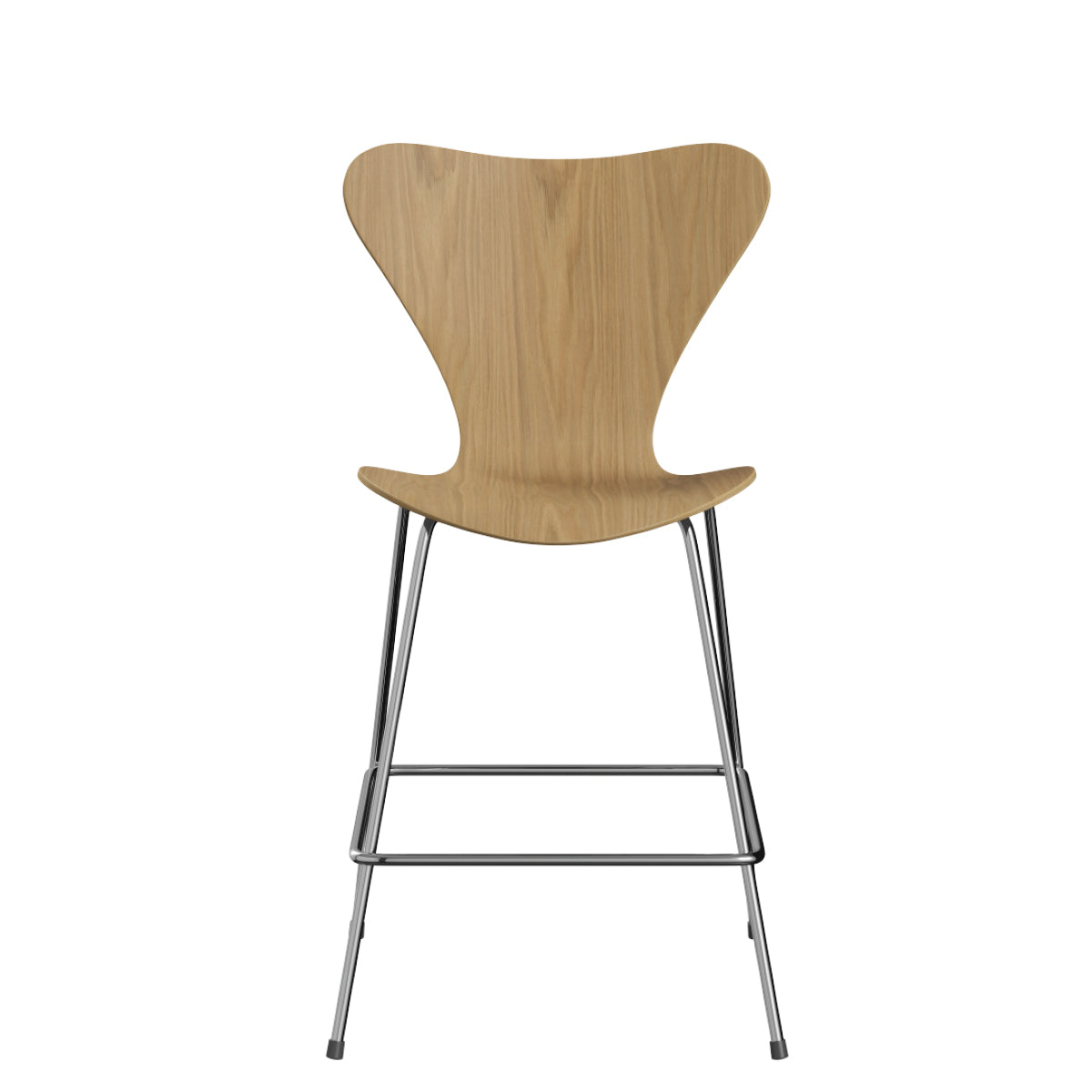 Arne Jacobsen Series 7 Counter Stool - Veneer, Three Color Variants ...