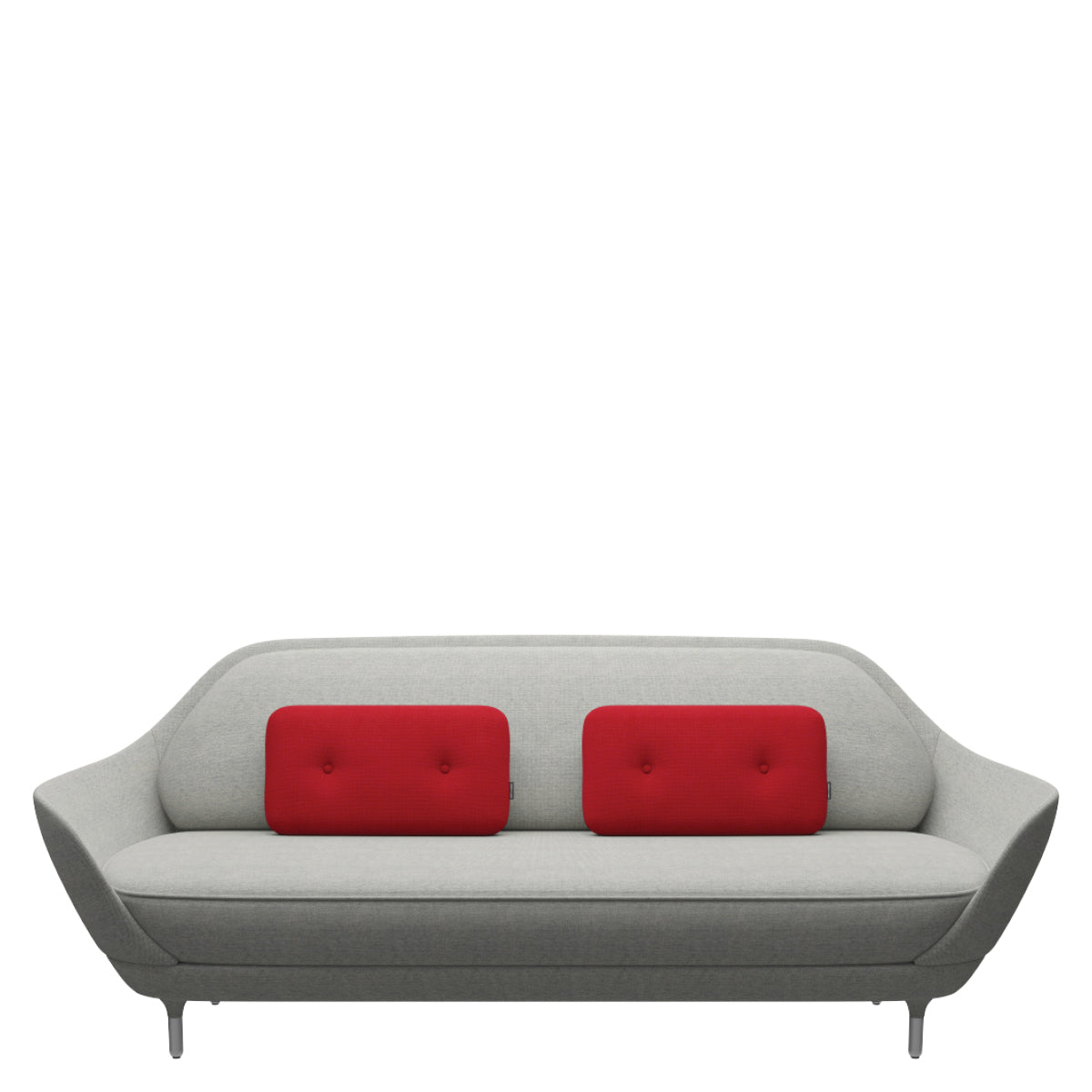 Favn Three-Seater Sofa, Hallingdal 65/110 Shell & Cushion with ...