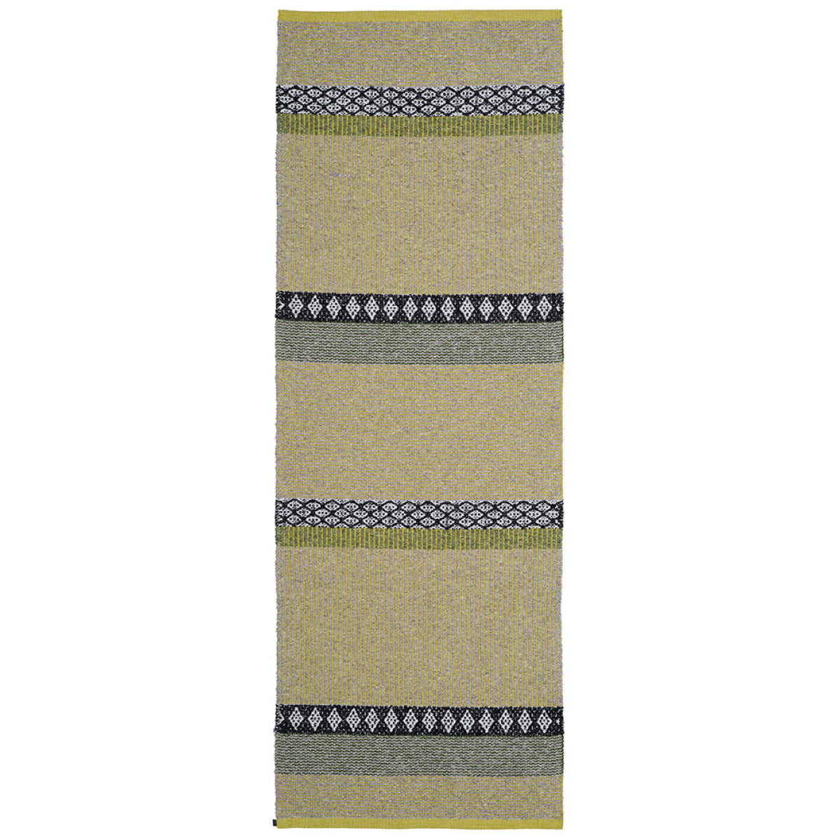 Forest Indoor / Outdoor Swedish Woven Plastic/Cotton Mix Runner Rug, S ...