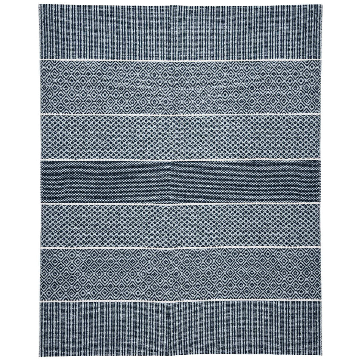 Alfie Indoor / Outdoor Swedish Woven Plastic Area Rug, Four Sizes in T ...