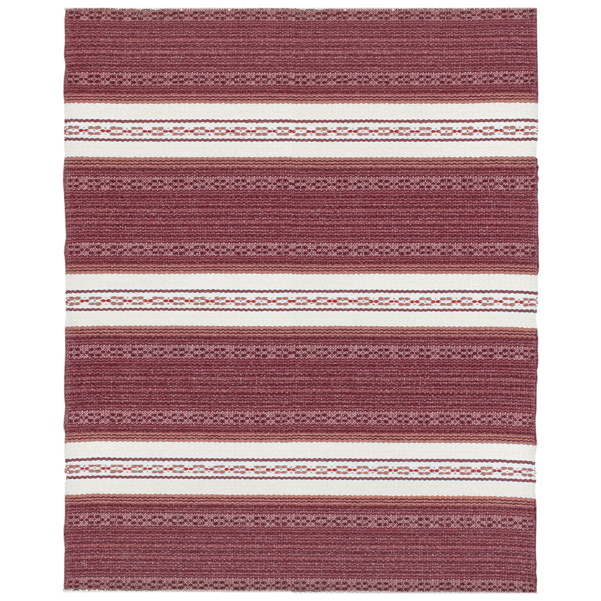 Astor Indoor / Outdoor Swedish Woven Plastic Area Rug, Four Sizes in S ...