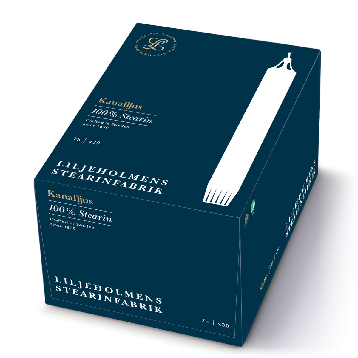 Swedish Kanalljus Stearin Channel Candles 8" - Made in Sweden – FJØRN ...