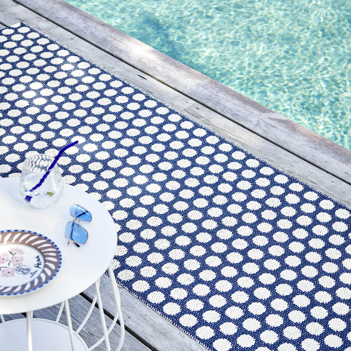 Noa Reversible Indoor/Outdoor Swedish Rug - 5 Sizes, 5 Color Variants ...