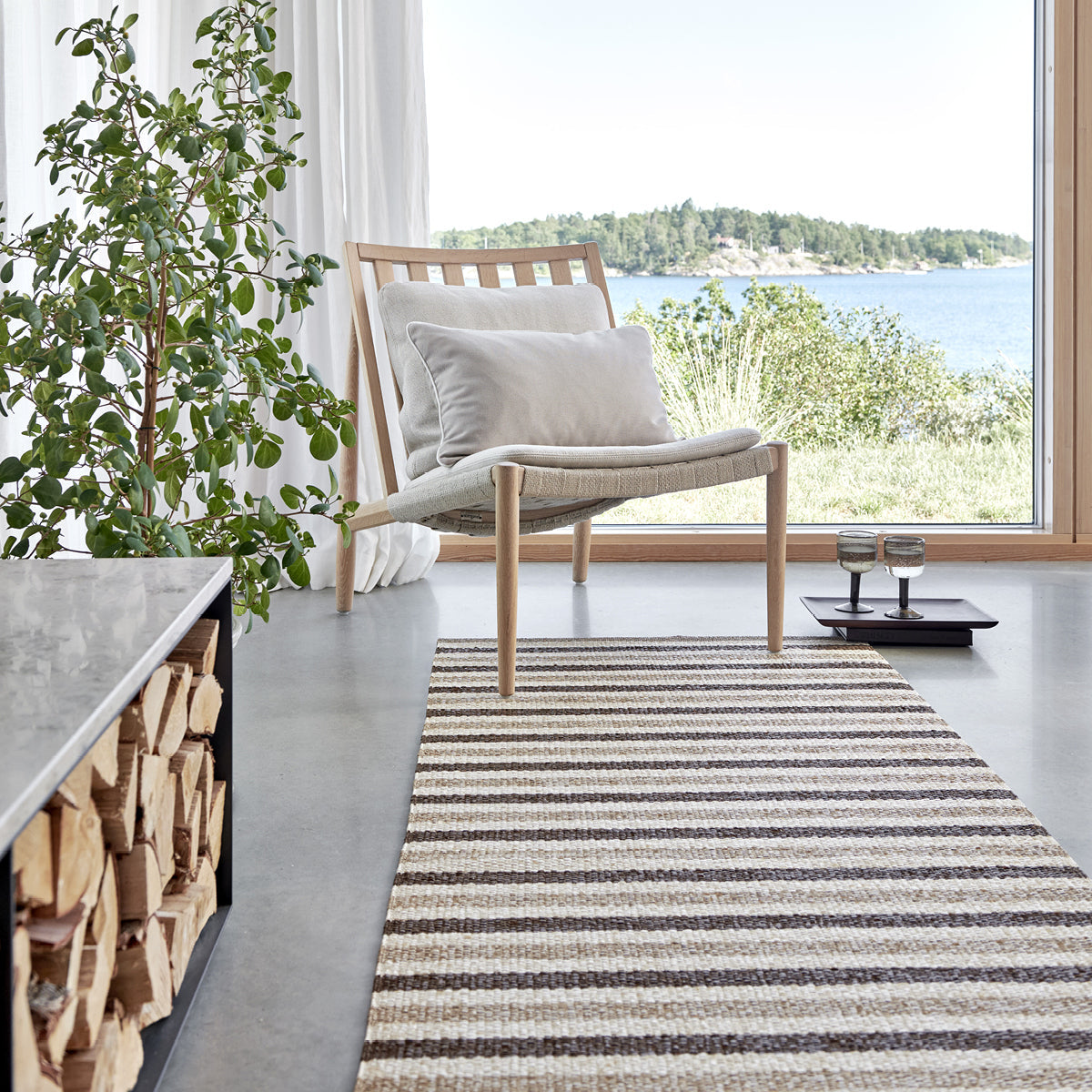 Teo Reversible Indoor / Outdoor Swedish Woven Plastic Rug - Seven Sizes ...