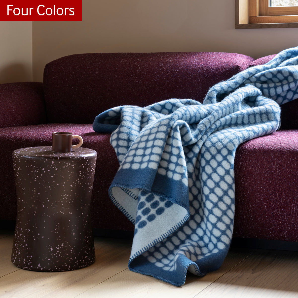 Palette Norwegian Wool Blanket, 4 Color Variants – FJØRN Scandinavian