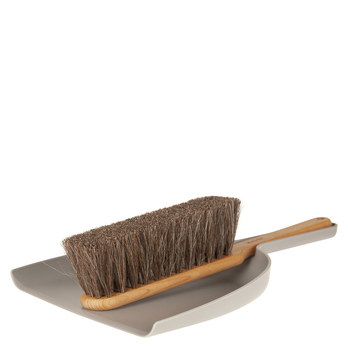 patterned dustpan and brush